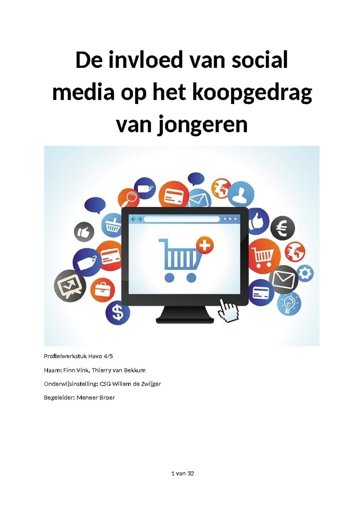 PWS Havo 4: De Invloed van Social Media op Jongeren's Koopgedrag ...