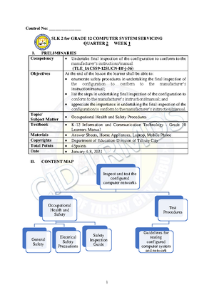 MAINTAINING COMPUTER AND NETWORK SYSTEMS - MODULE 4: MAINTAINING COMPUTER AND NETWORK SYSTEMS ...