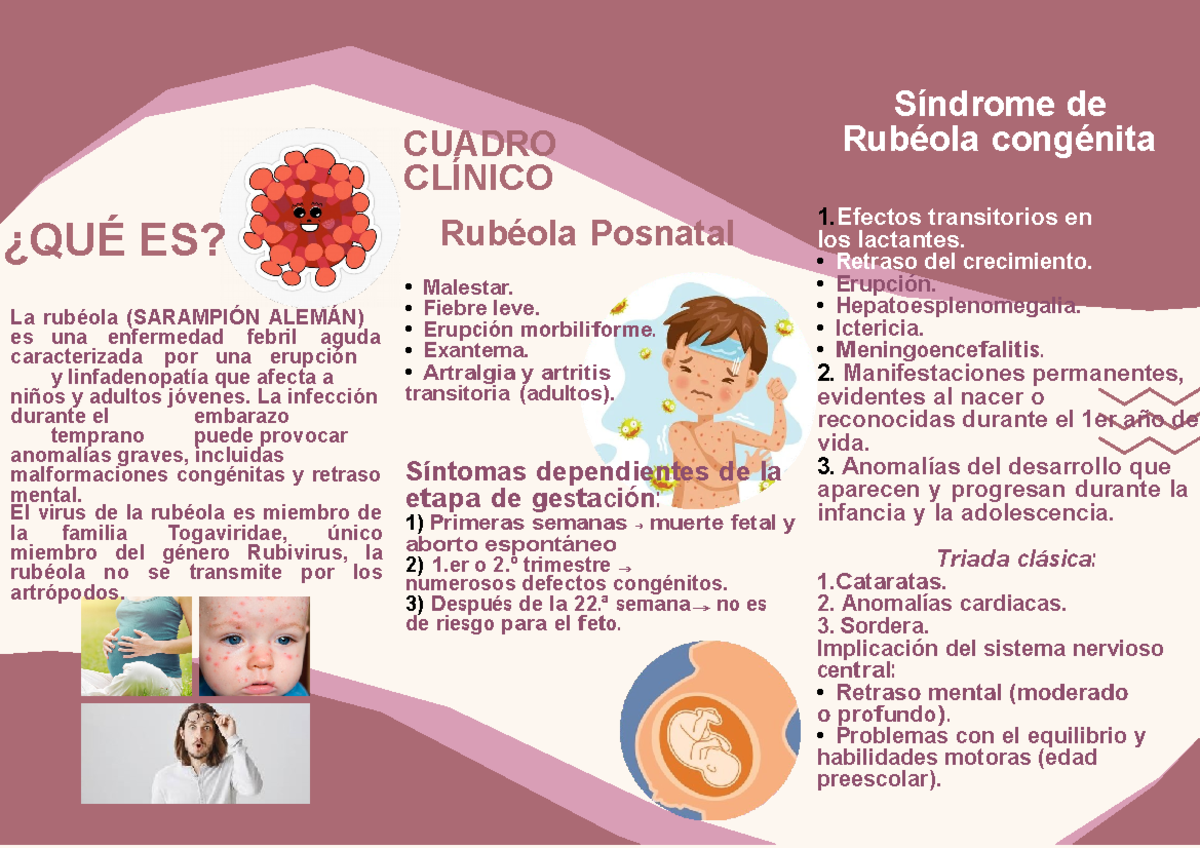 Nueva publicación sobre la rubéola: Diagnóstico, síntomas y prevención ...