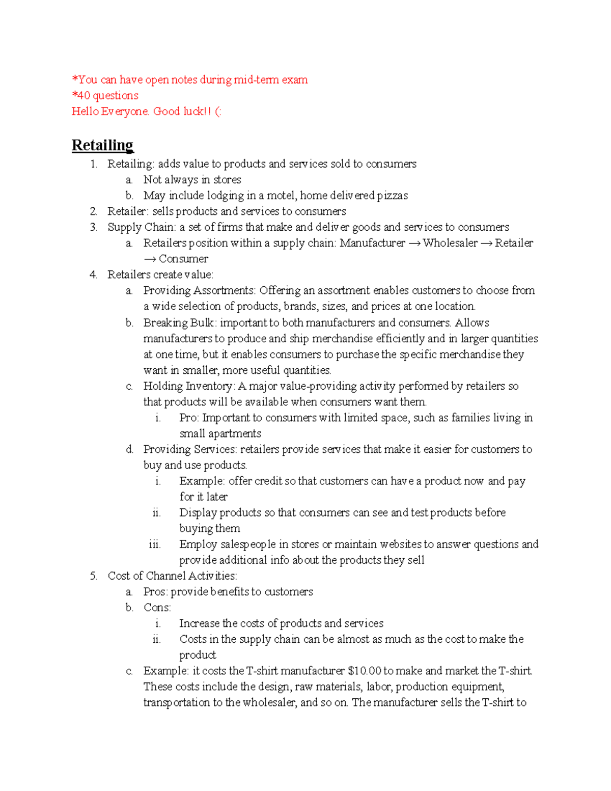 Midterm Study Guide for Course XYZ 101: Key Concepts and Strategies ...