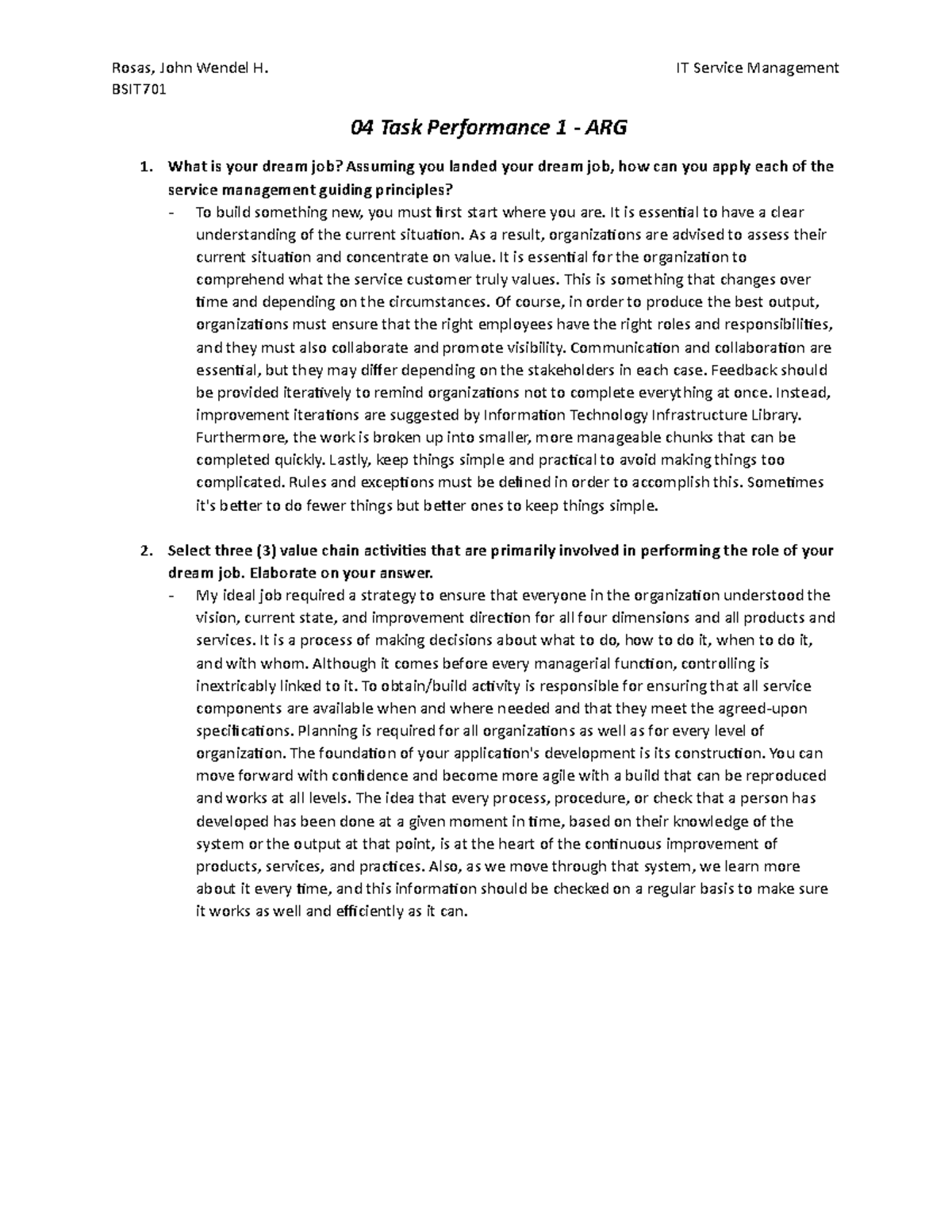 04 Task Performance 1 - asdadasdad - Rosas, John Wendel H. IT Service ...