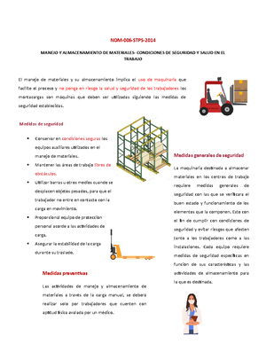 NOM 036 1 STPS 2018 - Infografía NOM-036-STPS - NOM-036-1-STPS ...