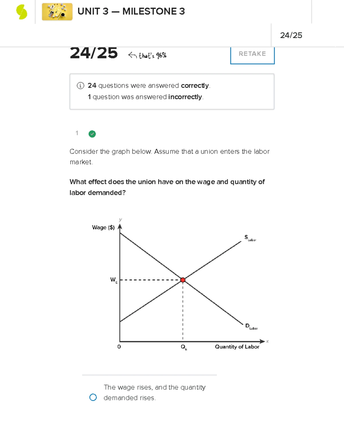 ECO-201 Module 3 Quiz 14: Analyzing Supply & Demand Determinants - Studocu