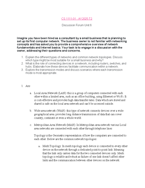 [Solved] 1 Describe the storage needs of the small business when setting - Introduction to ...