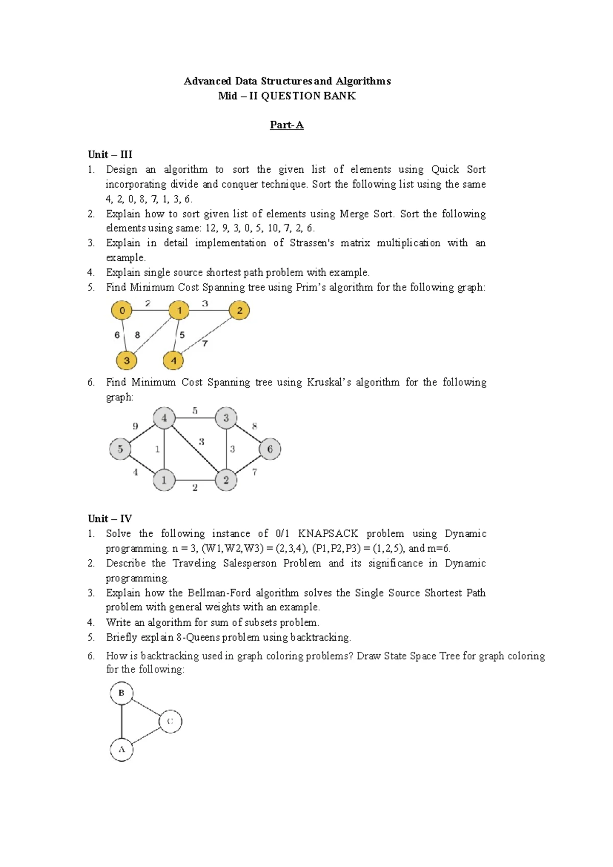 DL&CO III Sem R23 Model Question Paper for B. Tech Examinations - Studocu