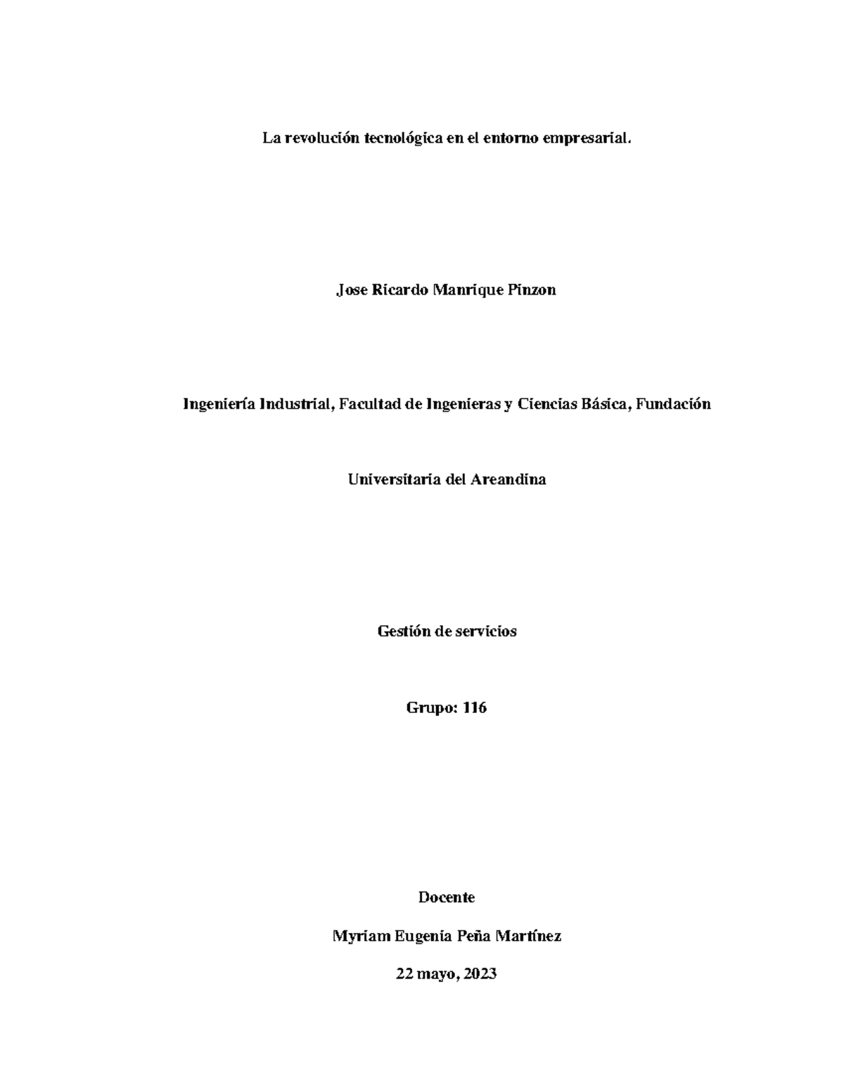 Gestión de Servicios: Análisis del CMR en Grupo Éxito (Eje 3, 2023 ...