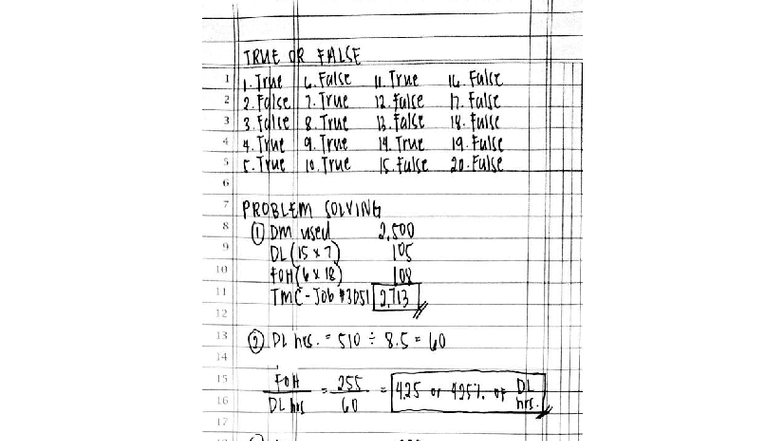 PE 4 Assignment: True or False Questions & Problem Solving - Studocu