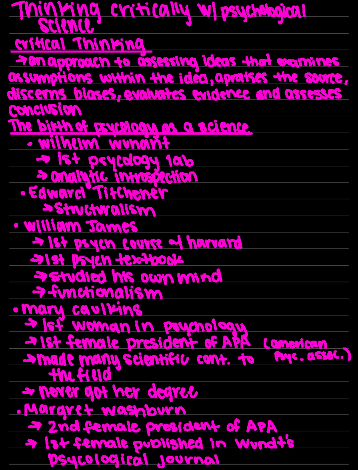 Psychology 101 - Comprehensive Study Notes on Key Concepts - Studocu