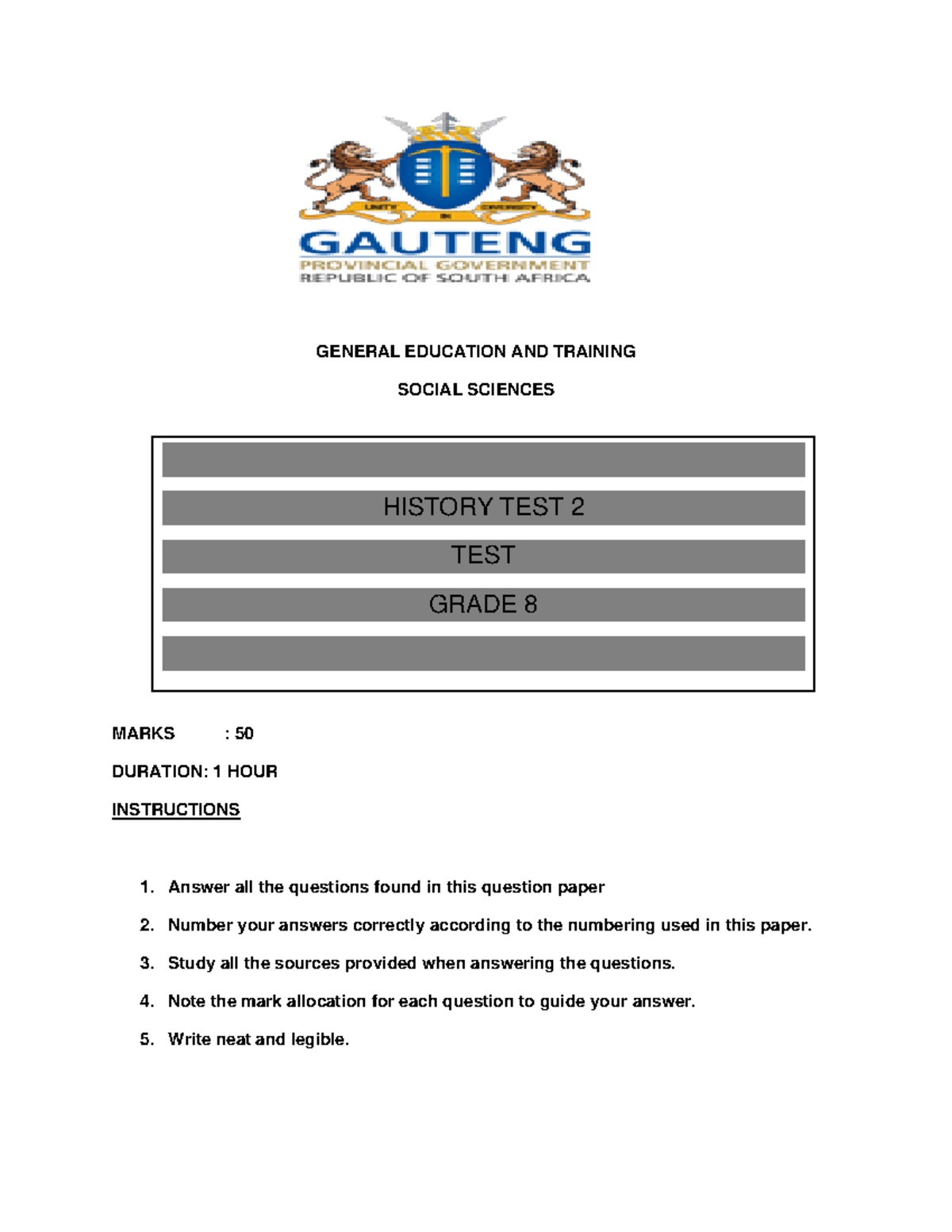 Grade 8 History SBA Exemplar 3: Industrial Revolution Insights - Studocu
