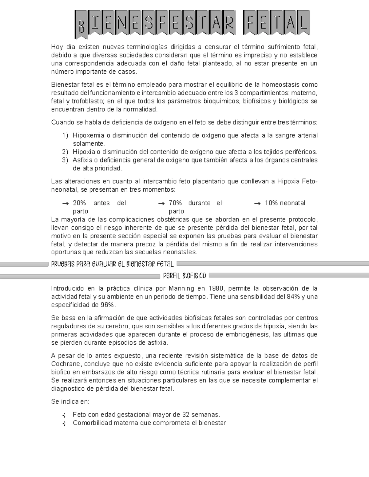 Trabajo de Parto Obstruido: Diagnóstico y Manejo Clínico - Studocu