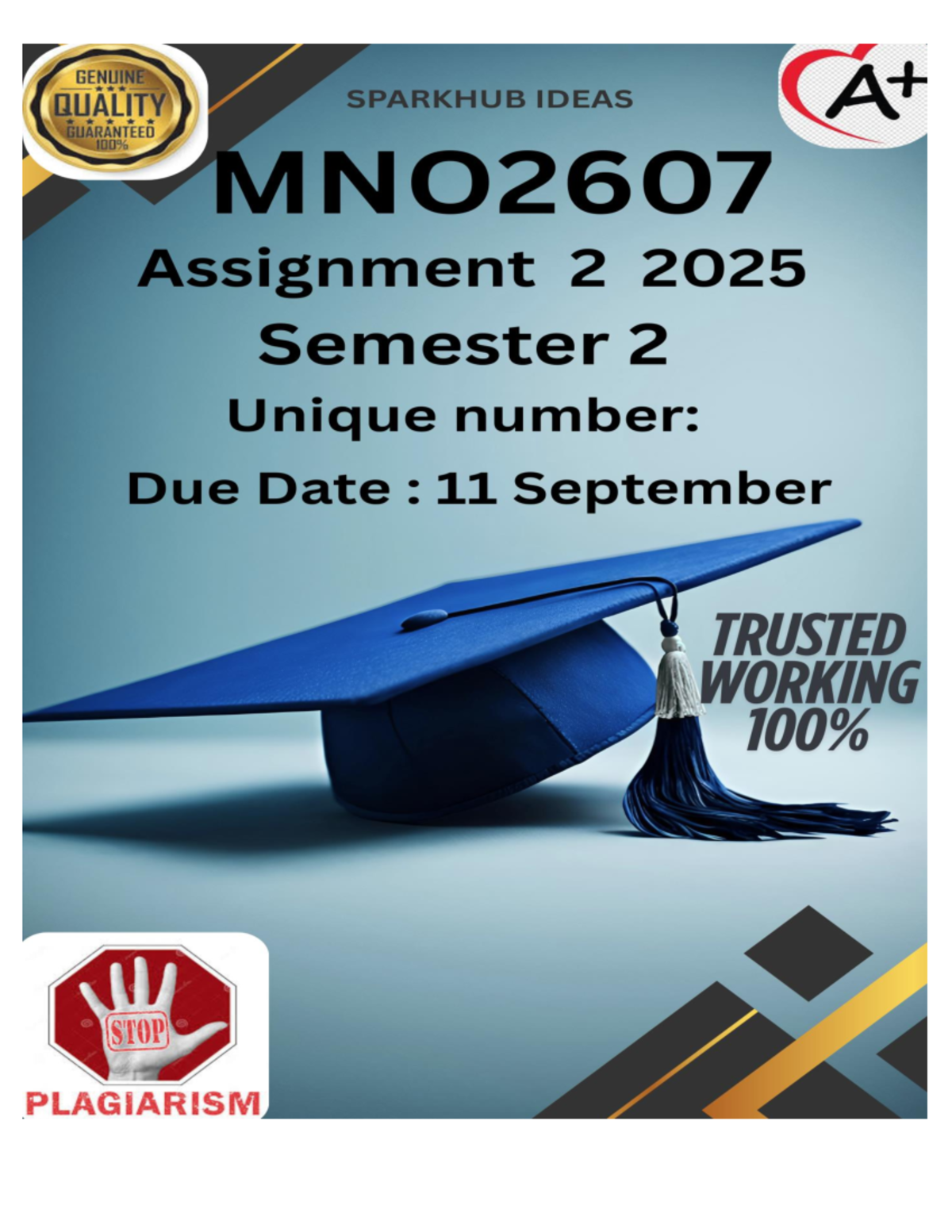 MNO2607 Assignment 2 Complete Answers - Safety Management & ISO 45001 ...