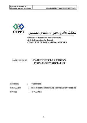 Guide pour Teledeclaration CNSS - CAISSE NATIONALE DE SECURITE SOCIALE ...