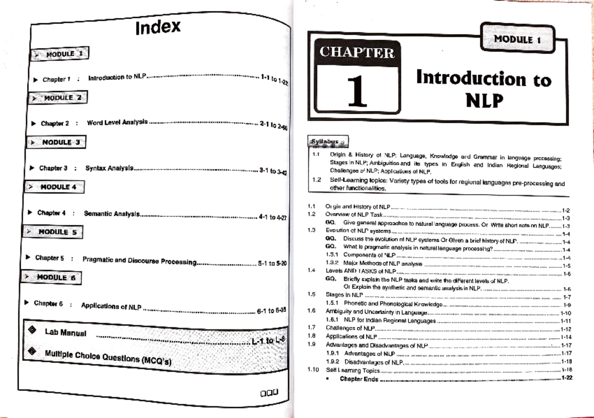 NLP LAB Manual - Lab work - CHHATRAPATI SHIVAJI MAHARAJ INSTITUTE OF TECHNOLOGY CERTIFICATE This ...