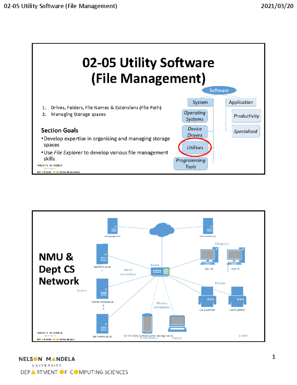 02-05 Utility Software: File Management Guide for Students - Studocu
