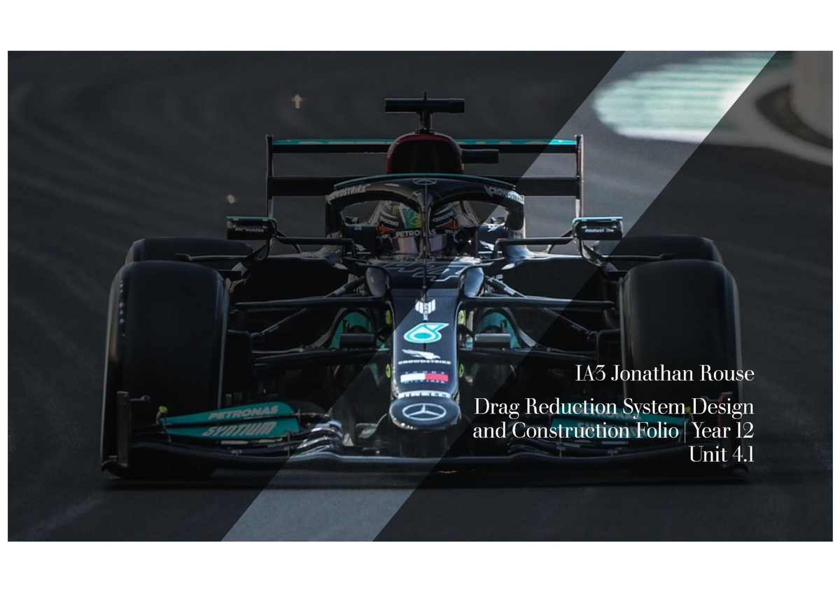 Engineering IA3 Final - Innovative Solutions for PPIHC Race Car Design ...