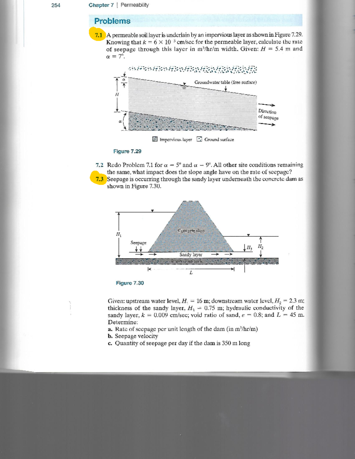 CIVE312 Fall 2025 HW 5S: Permeability Problems and Solutions - Studocu
