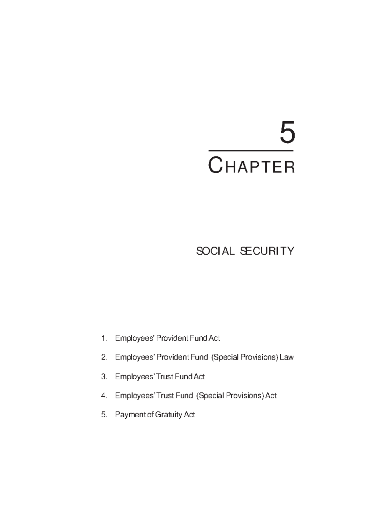 EPF Act Overview: Key Provisions and Regulations - Studocu