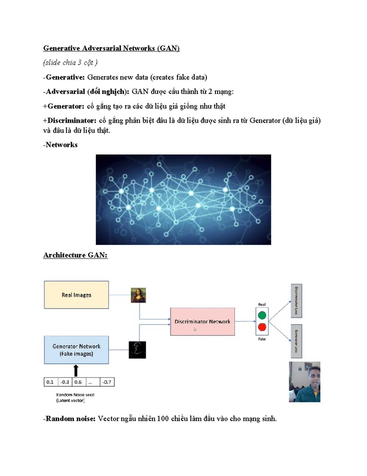 Generative Adversarial Networks (GAN): Structure and Problems Overview ...