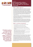 [Solved] what is Education White Paper 6 - Inclusive education ...