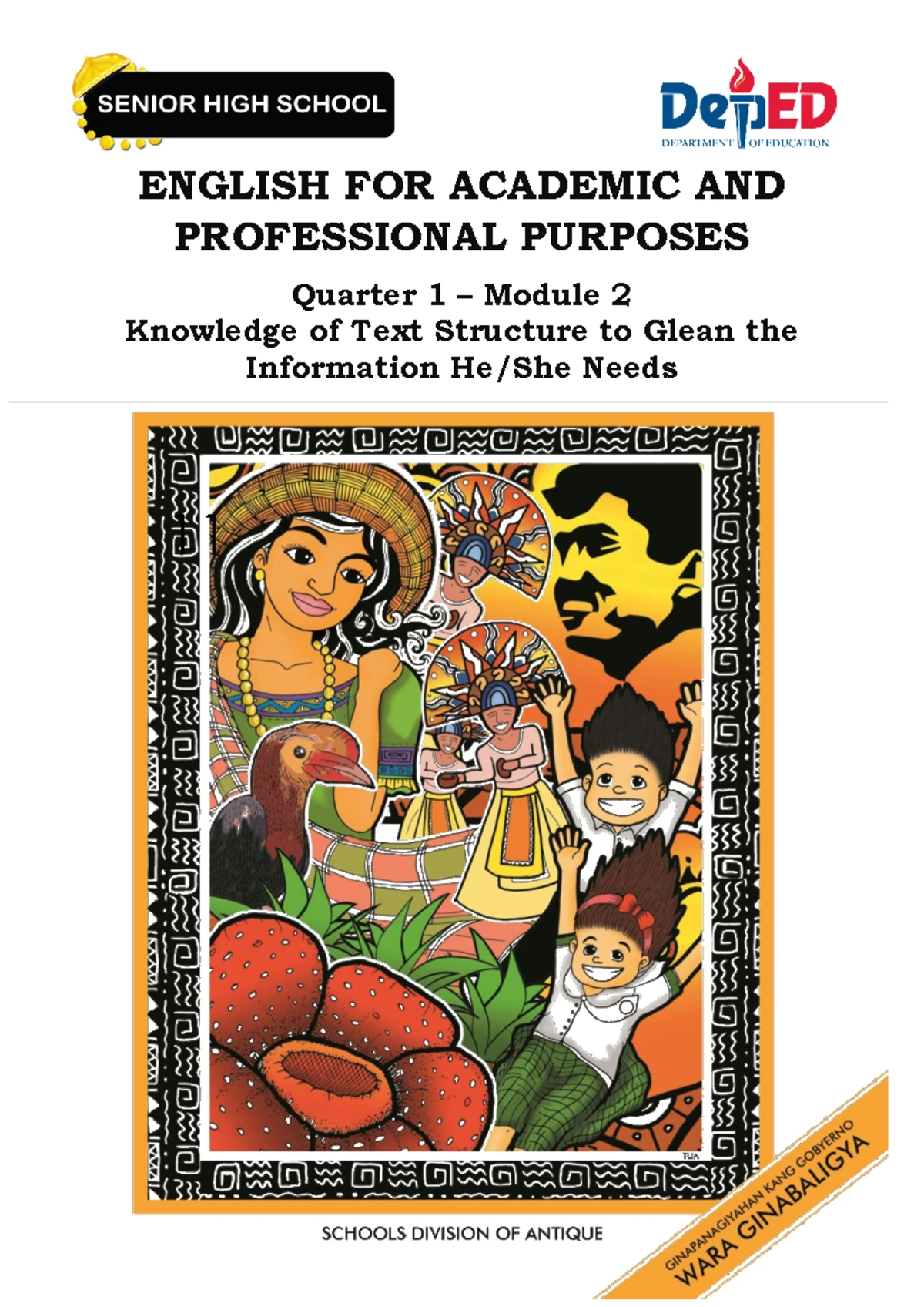 EAPP- Quarter-1- Module-2 - ENGLISH FOR ACADEMIC AND PROFESSIONAL ...