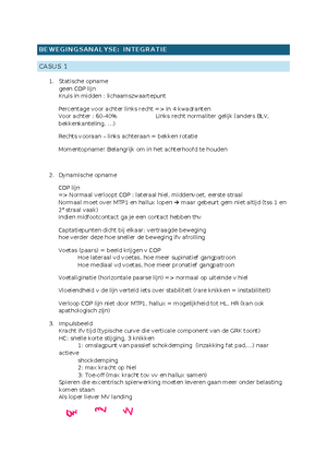 [Solved] wat is impuls - podologische onderzoeksmethoden ...