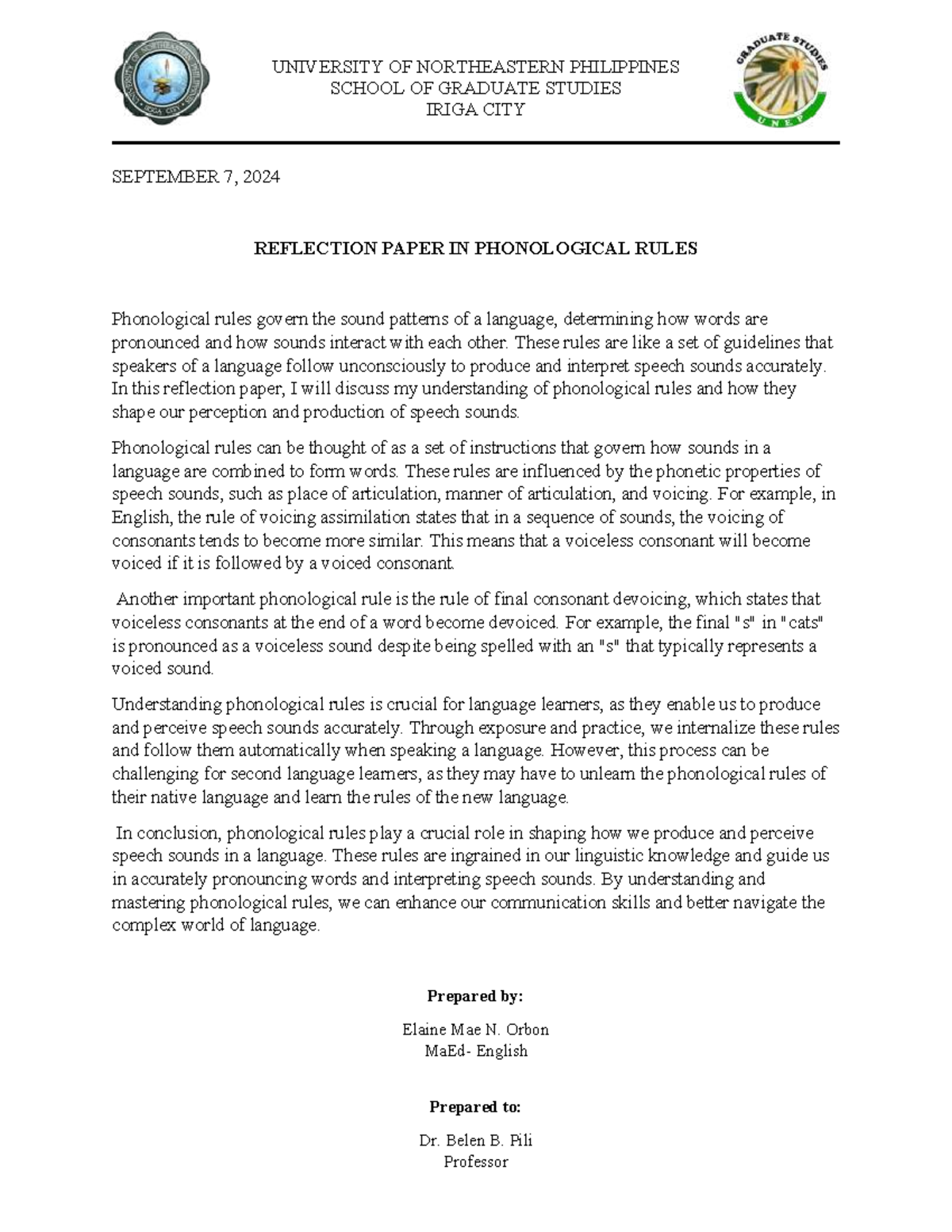 Reflection Papers on Phonological Rules, Syllable Structure, and Syntax ...