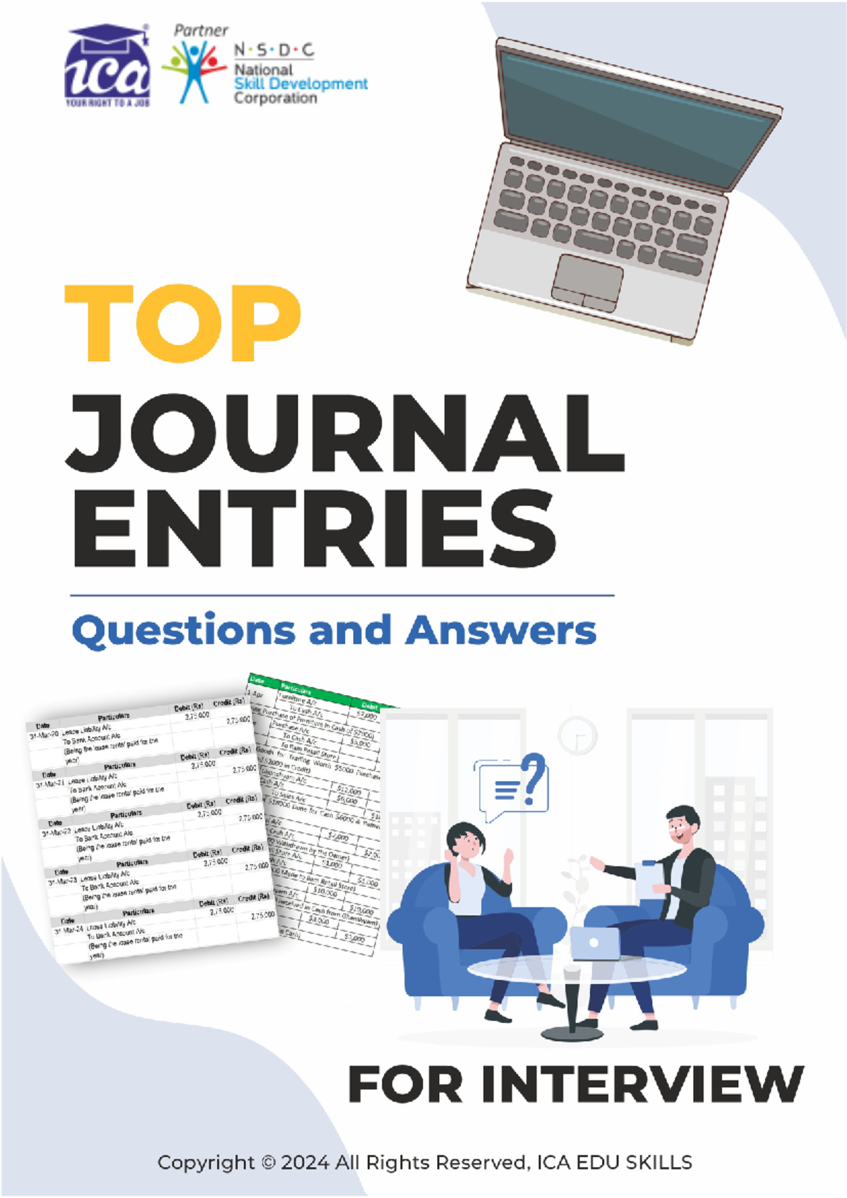 Journal Entries Questions Answers For Interview - 2 Sl No. Content Page ...