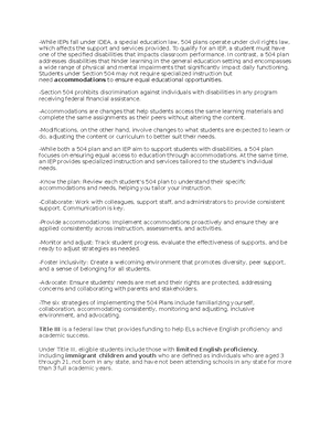 [Solved] Objective AssessmentPersonalized Learning for Inclusive ...