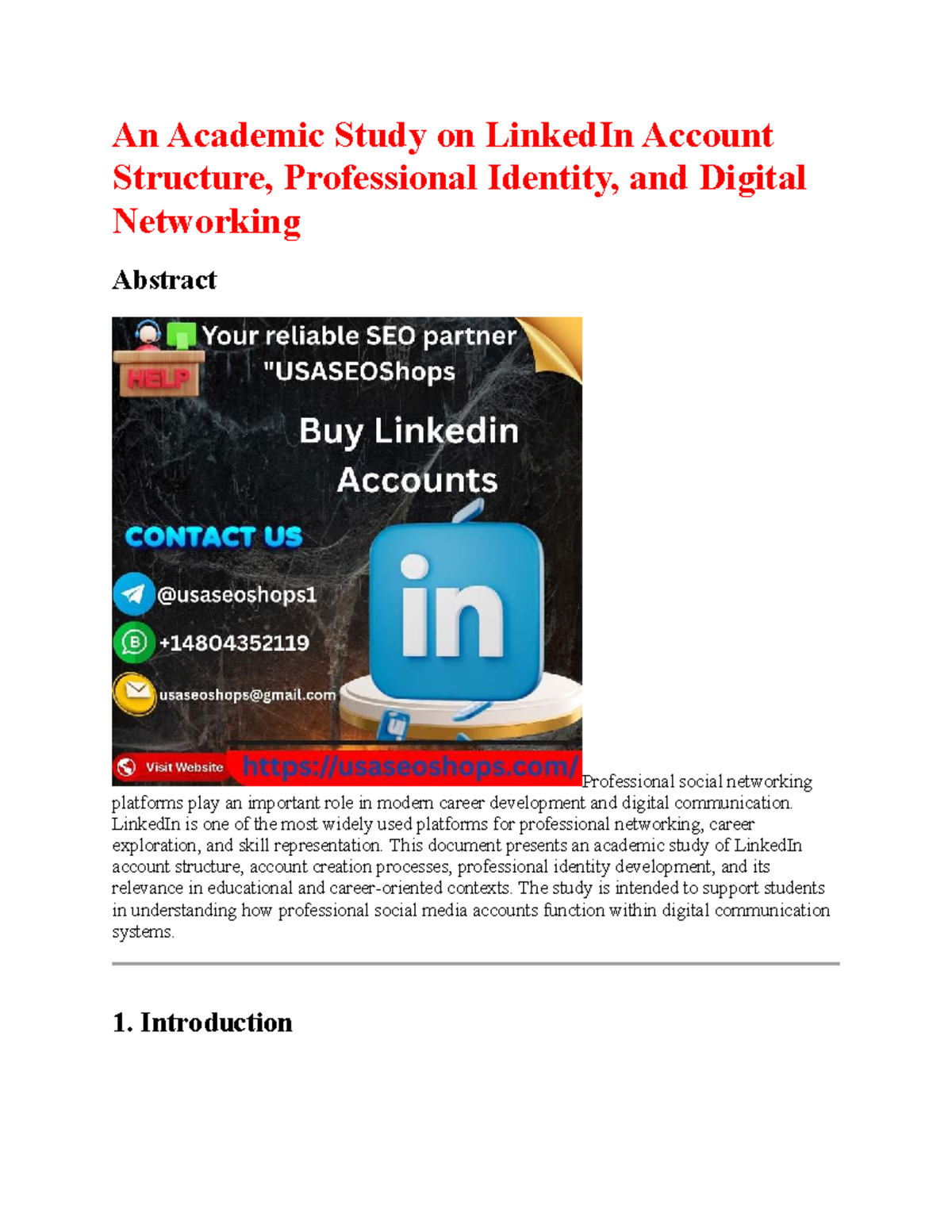 Understanding LinkedIn Account Structure for Career Development (Course ...