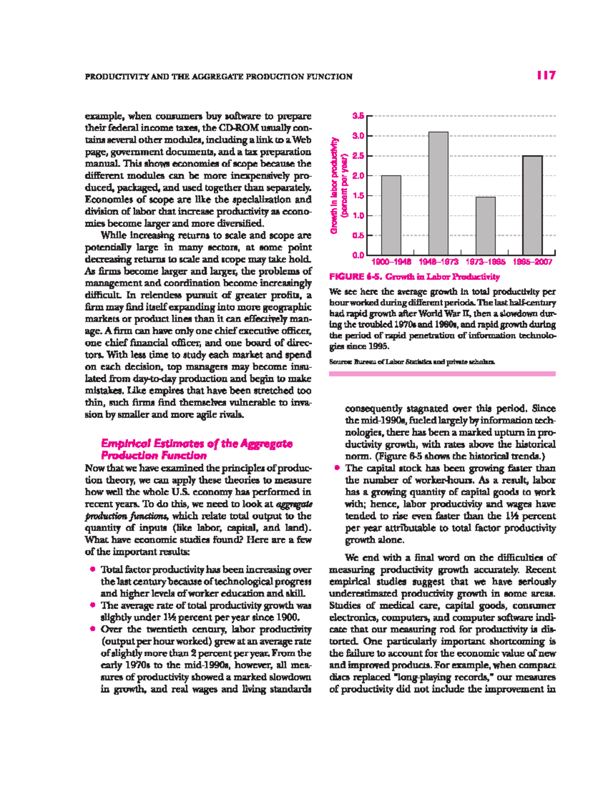 ECO 117 - Understanding Productivity and the Aggregate Production ...