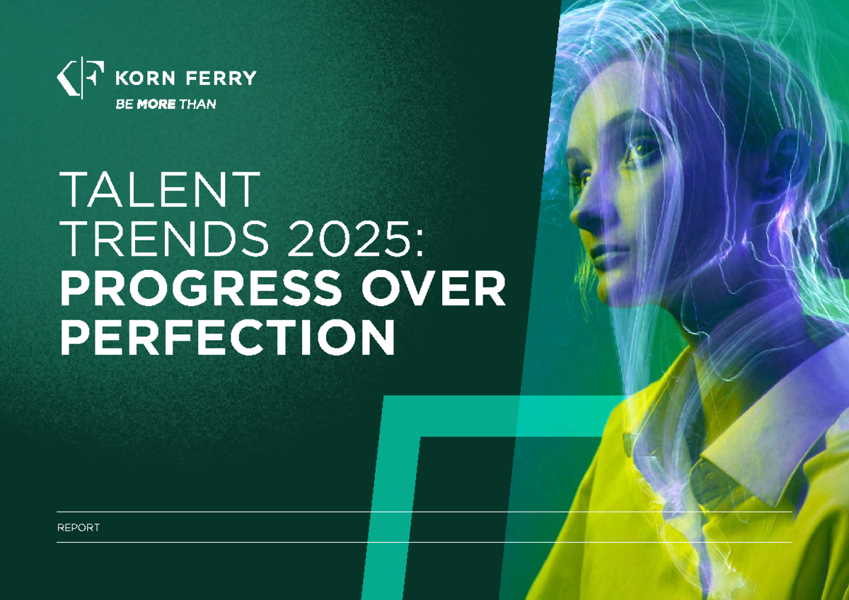 2025 TA Trends Report: Embracing Progress Over Perfection - Studocu