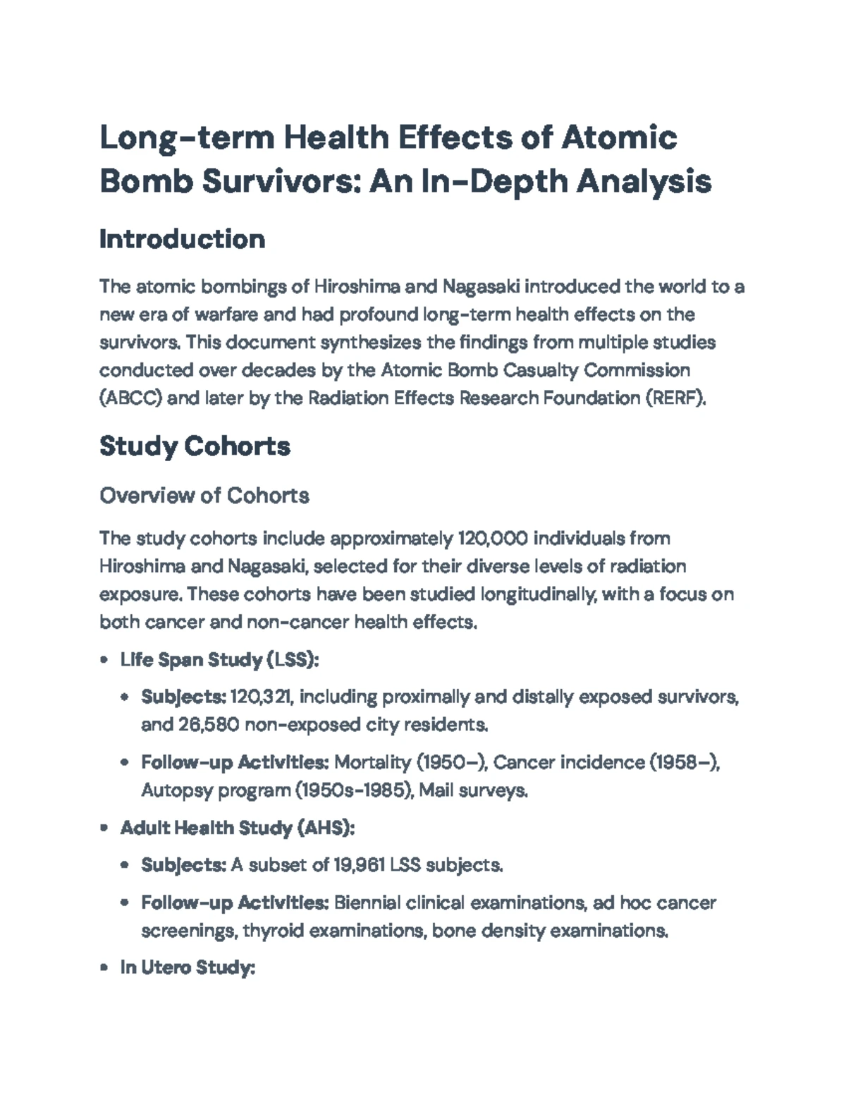 The Decision to Use the Atomic Bomb: Analysis and Perspectives on WWII ...