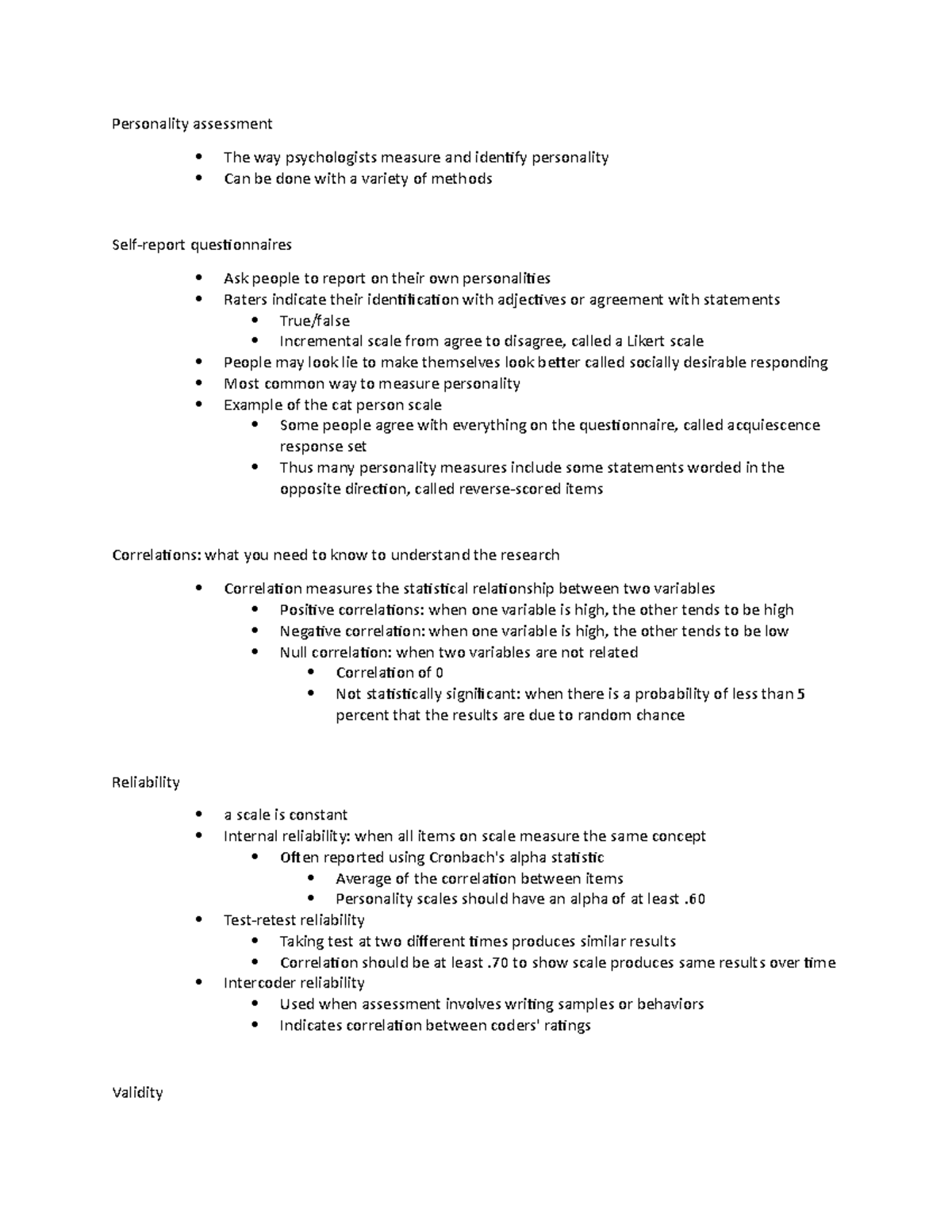 Document 25 - chapter 2 - Personality assessment The way psychologists ...