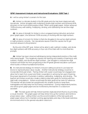 D244 Task 2 - Passed. - Disciplinary Literacy-D244 Task 2 A. Lesson ...