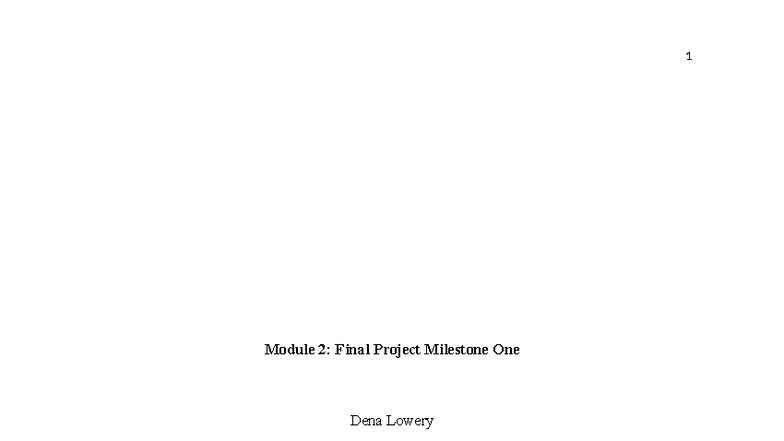 OL-211: Final Project Milestone 1 - HR Alignment with Strategy - Studocu