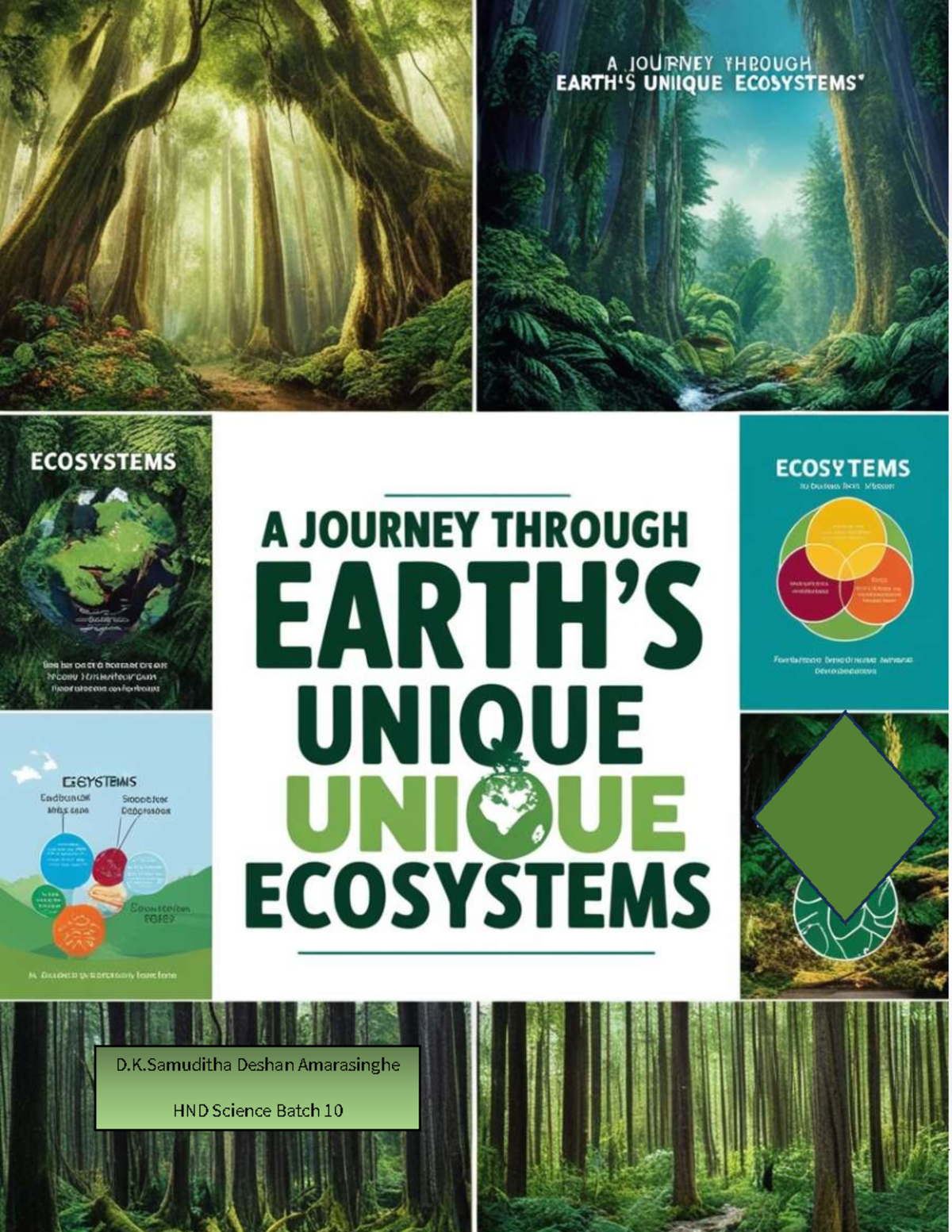 Ecology Task 01 - Summative Submission by D.K. Samuditha (HND Science ...