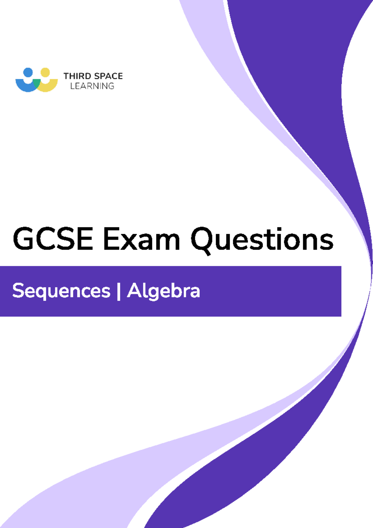 GCSE Algebra Exam Questions: Sequences and Answers - Studocu