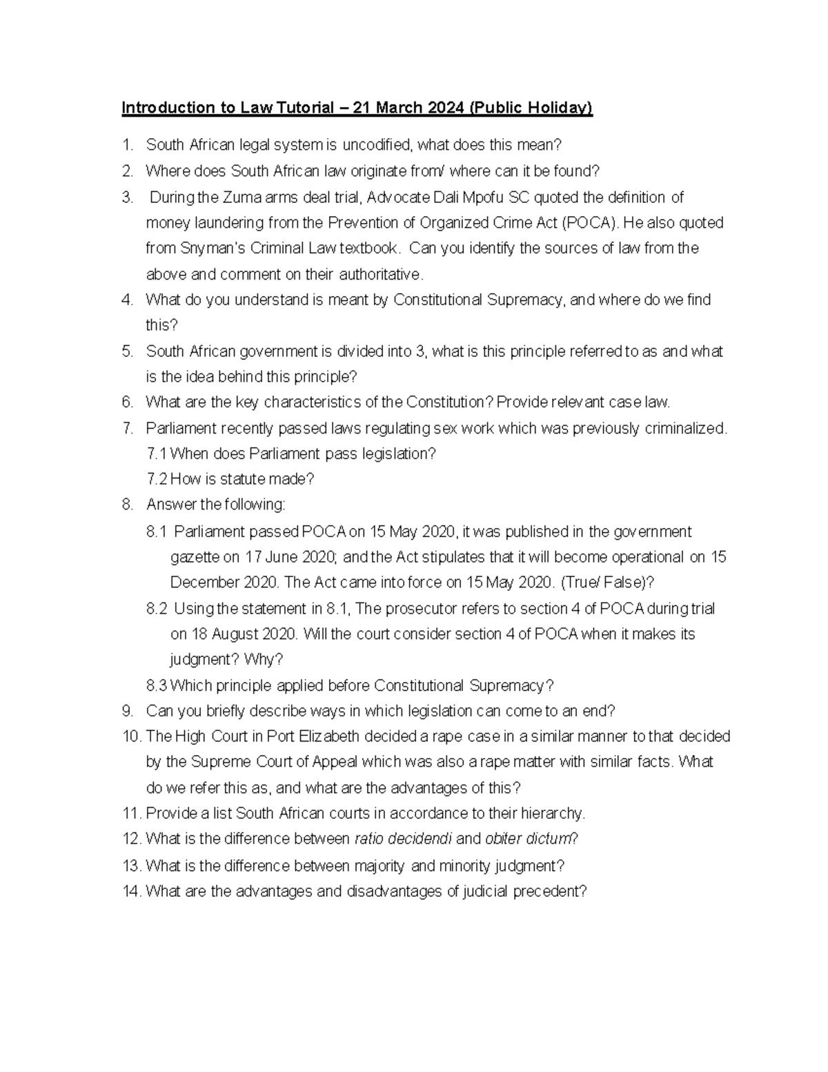 Admission Application Template Pack for Legal Practitioners - Studocu