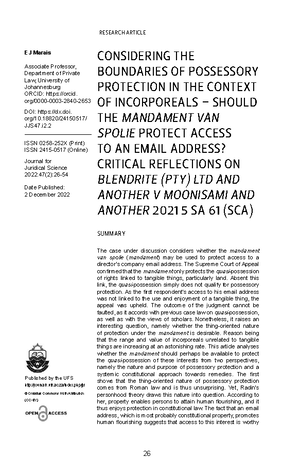 [Solved] Question 1 23 marks Read the fictitious scenario and answer the - Law of property ...