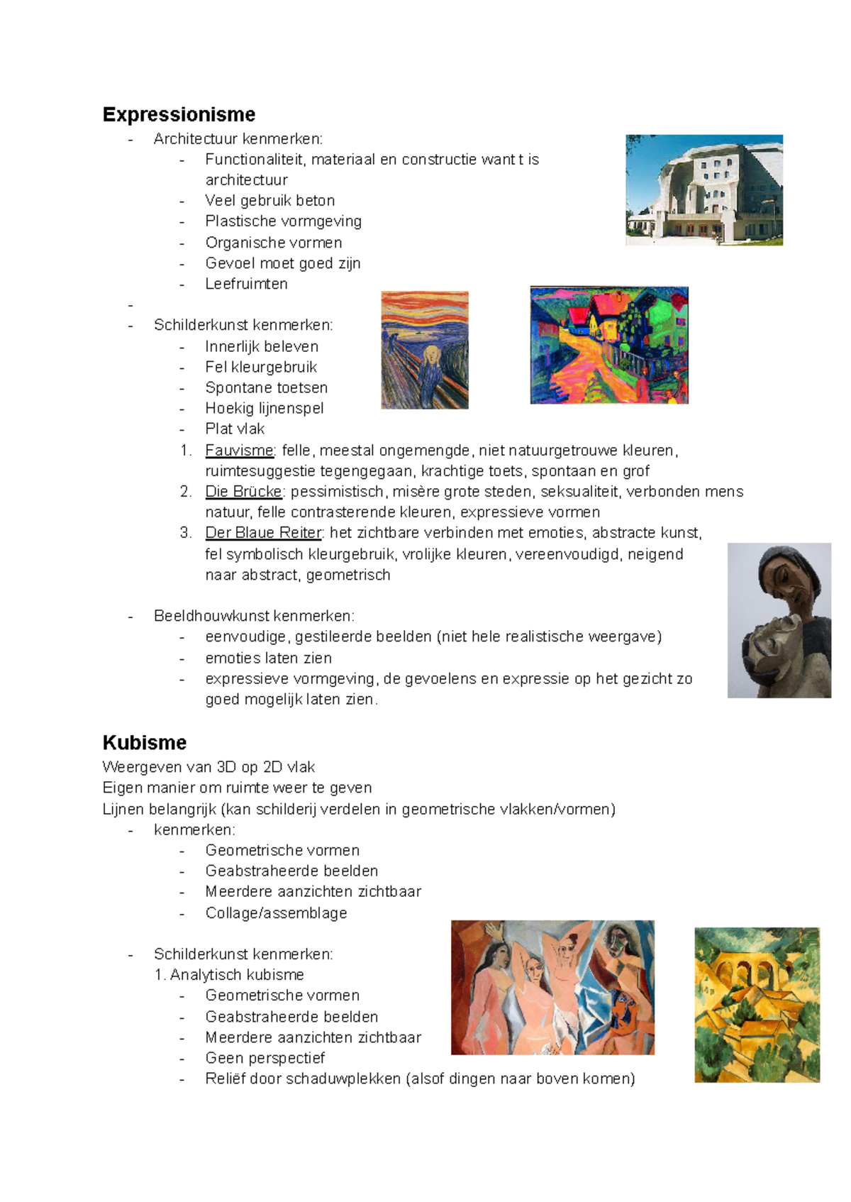 Tekenen Aantekeningen: Modernisme in Architectuur en Beeldende Kunst ...