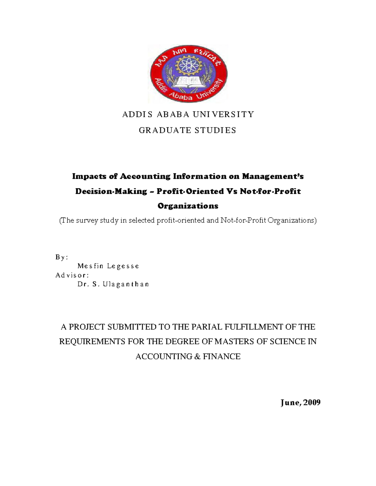 Impacts of Accounting Info on Decision-Making in Organizations: A Study ...