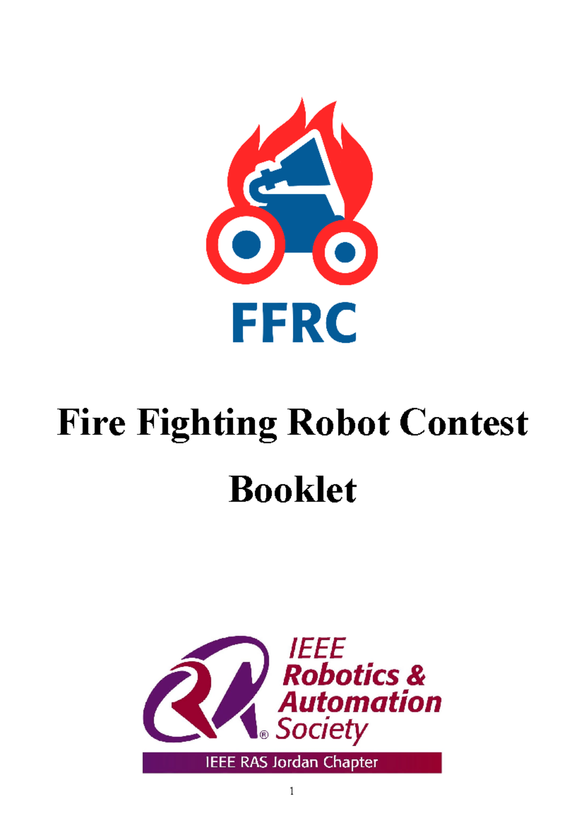 FFRC Contest Booklet: Fire Fighting Robot Competition Guide - Studocu