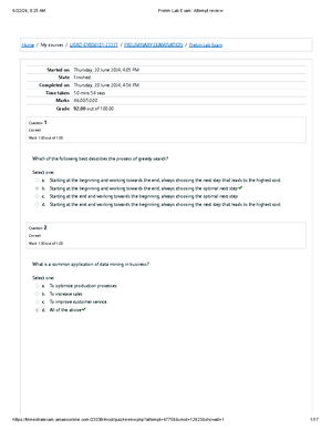 UGRD-ITE6104 Computer Programming 2 - Prelim Exam - UGRD-ITE6104 ...