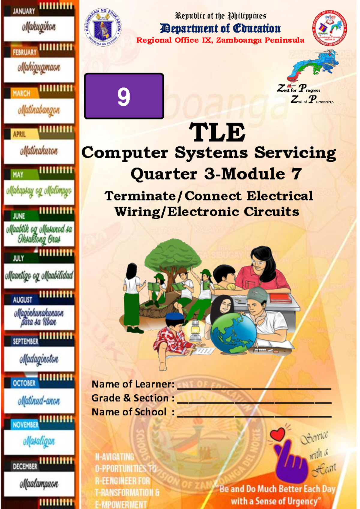 TLE 9 CSS Q3 Mod 7 - Termination & Connection of Electrical Circuits ...