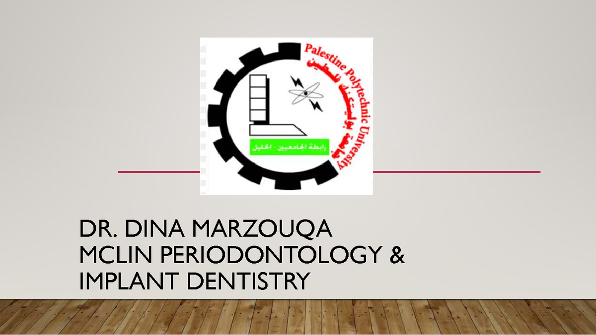 MCLIN Periodontology: Pocket Depth & Probing Techniques - Studocu