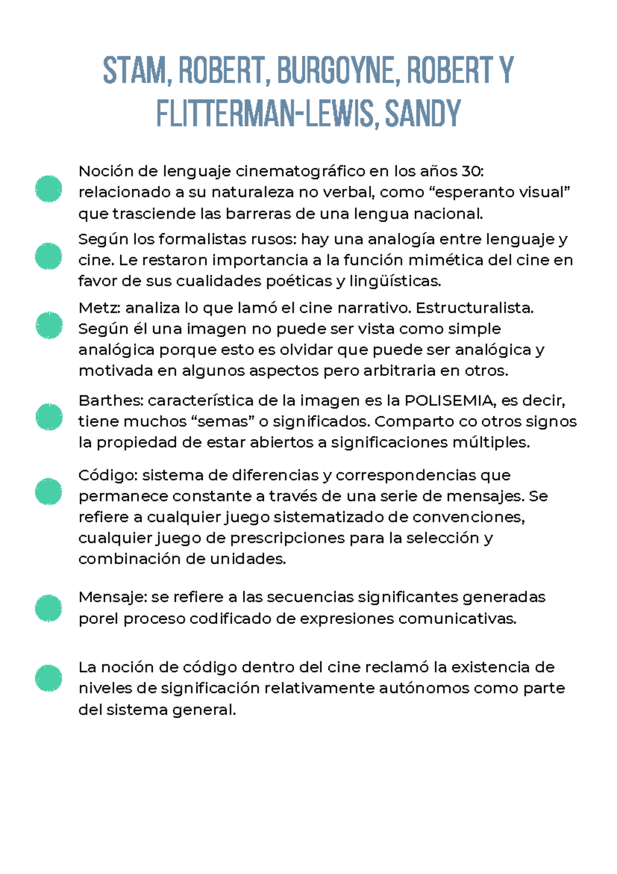 STAM Y TODA LA Prole DE ESE Texto - STAM, ROBERT, BURGOYNE, ROBERT Y ...