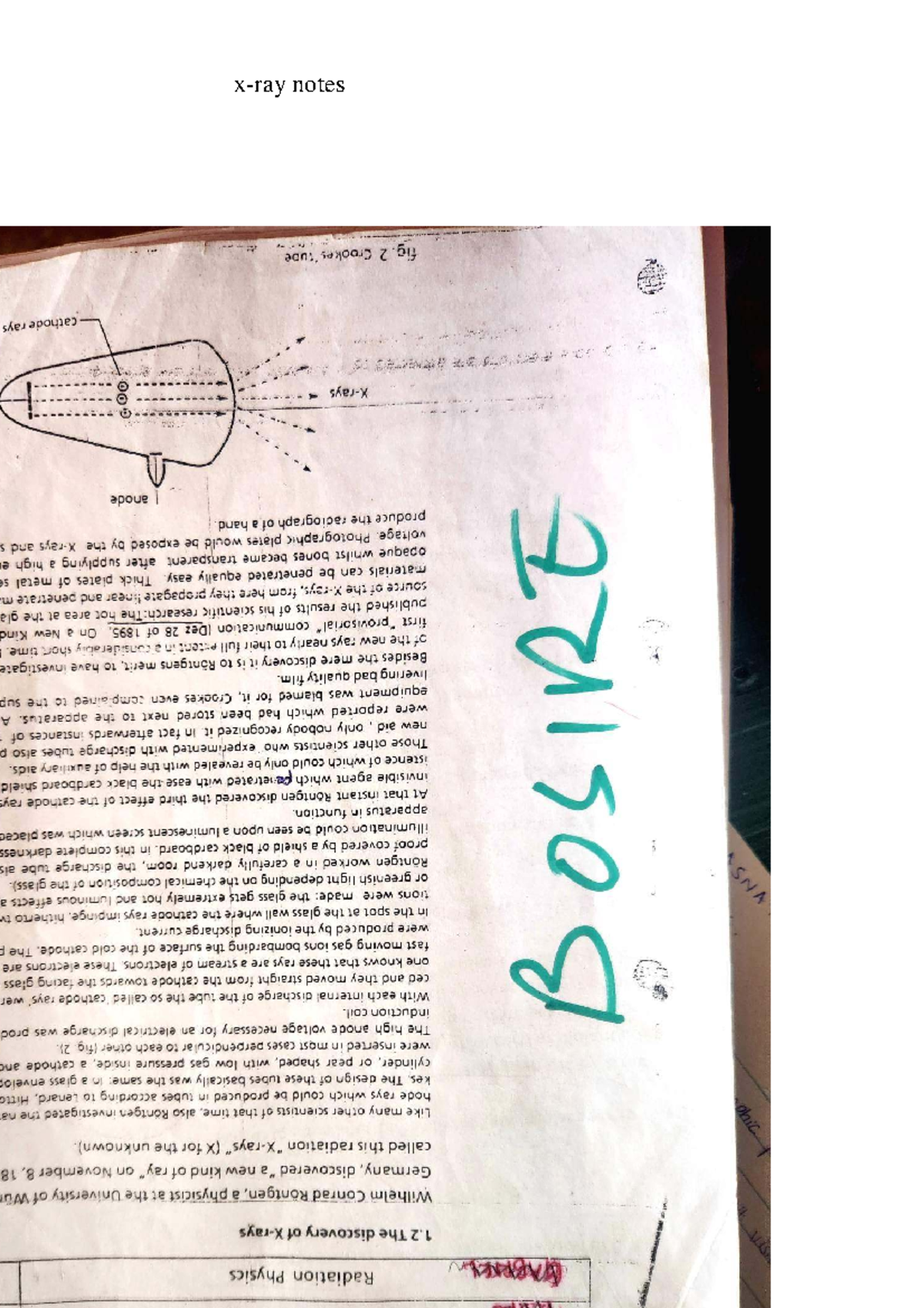 X-Ray Notes: Comprehensive Study Guide for Radiation Physics 1.2 - Studocu