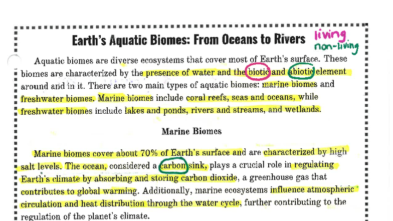 Aquation Biomes Reading - MAT202 - zone S they are home bjcam 1 LU ...