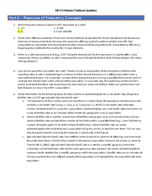 IHP 510 Module Eight Worksheet - IHP 510 Module Eight Worksheet For the ...