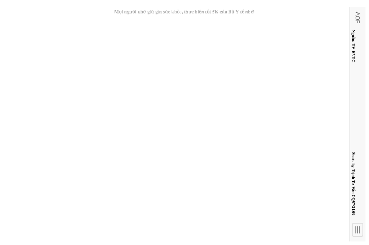 Hướng Dẫn Thực Hiện 5K của Bộ Y Tế - Ptkth 5 Slide - Studocu